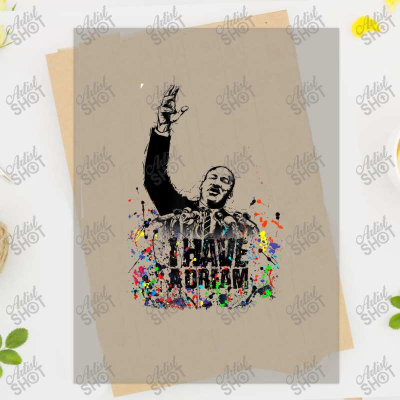 Martin Luther King Jr. Day I Have A Dream Mlk Blac Dtf Transfer By ...