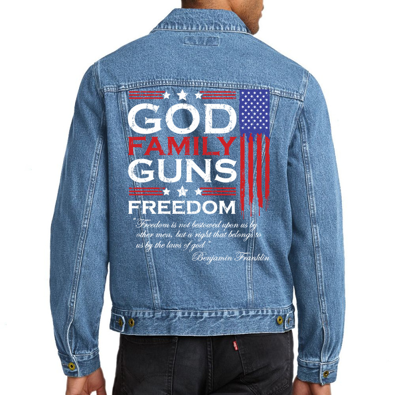 Family God Guns And Freedom Christian Maga 2020 Trump Long Sleeve T Sh ...
