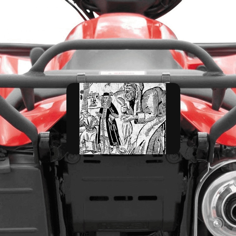 The Fall Live At The Witch Trials Fan Art Atv License Plate By ...