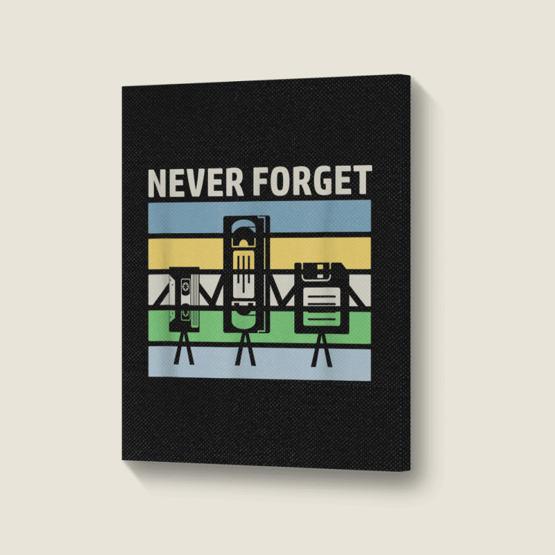 Vintage 70s 80s 90s Never Forget Vhs Cassette Disk Retro Retro Vintage ...
